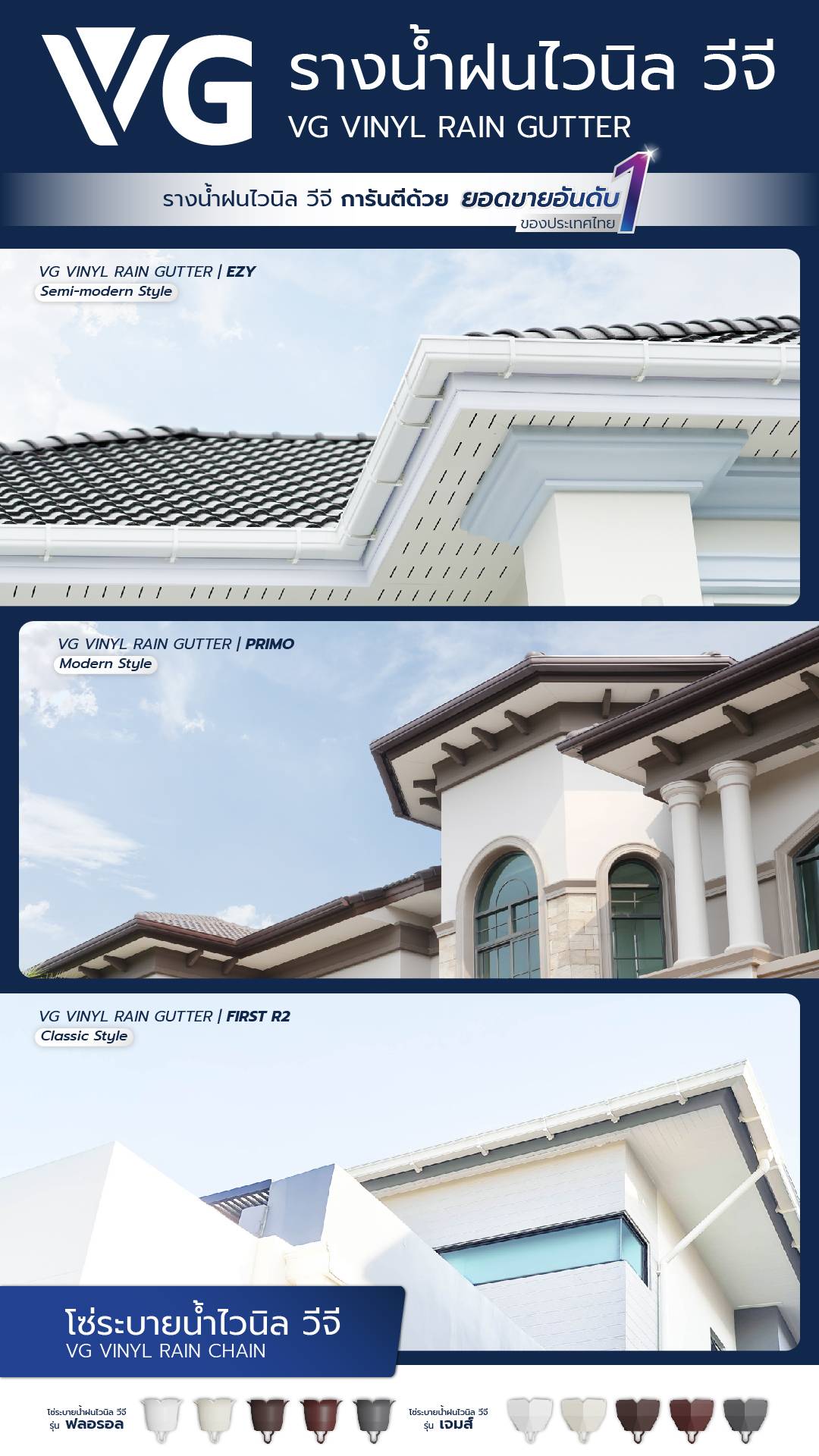 รางน้ำสำหรับบ้าน ดีไซน์เข้ากับทุกสไตล์ | VG